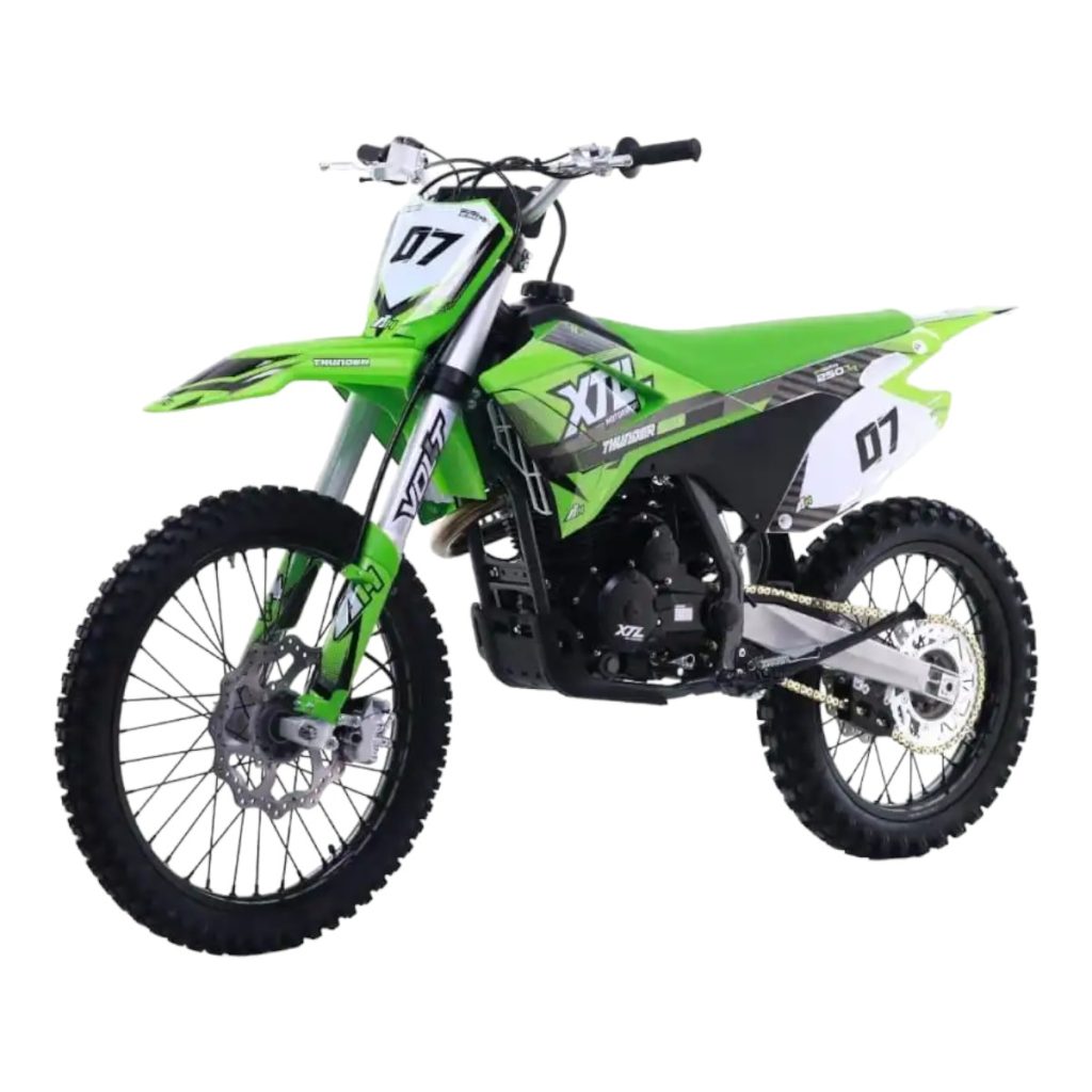 Motocross 250cc, Thunder verde de la Apollo ️ Alfarad.ro