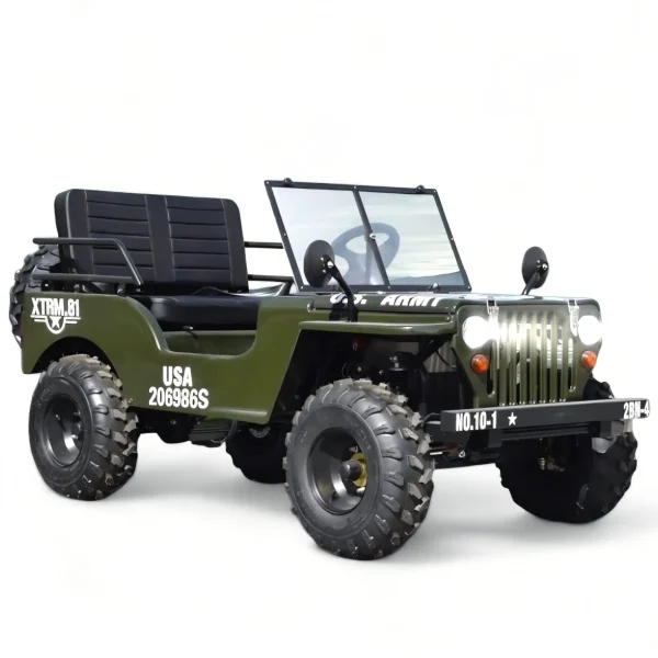 Masina Ultra Jeep Off-Road Armata 150cc, 2 Locuri, Cutie 3+1 - Alfarad